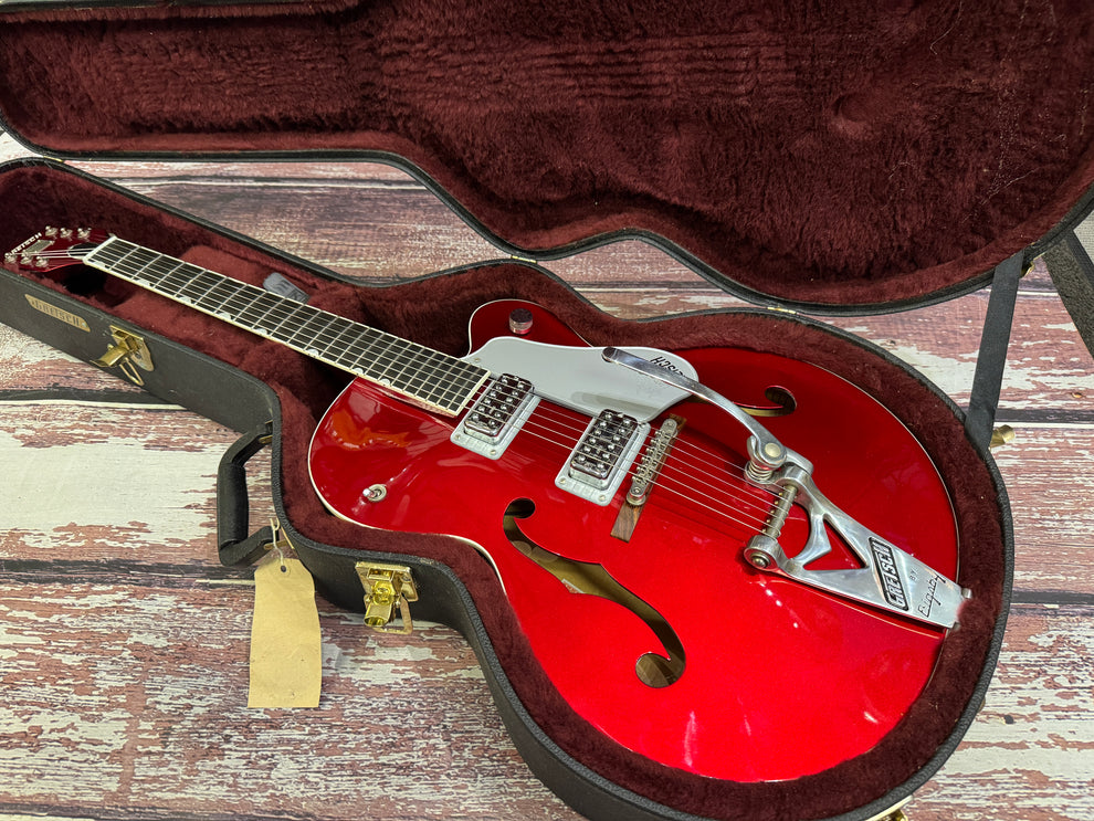 Gretsch G6120 Brian Setzer Hot Rod - Candy Apple Red – Badlands Guitars ...
