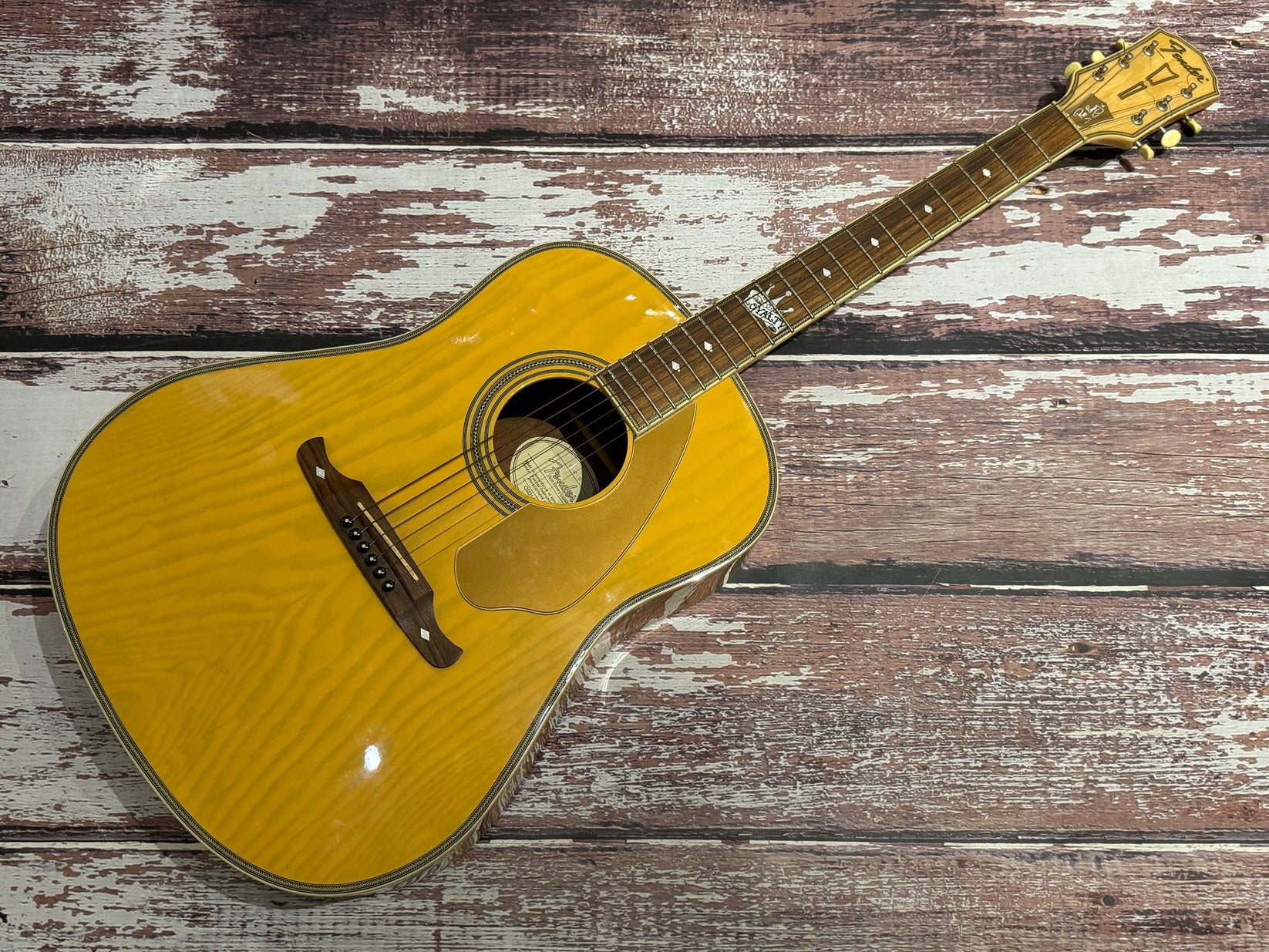 Fender Ron Emory Slope shoulder electro acoustic – Badlands Guitars Limited