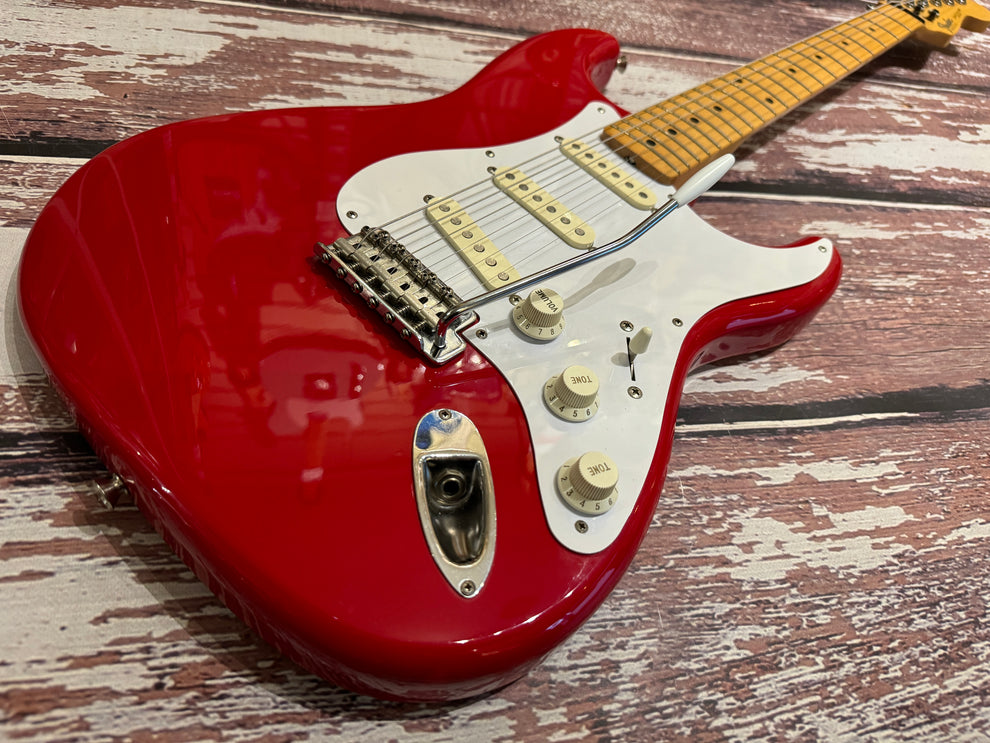 Fender Japanese Stratocaster 1988 Torino Red – Badlands Guitars Limited