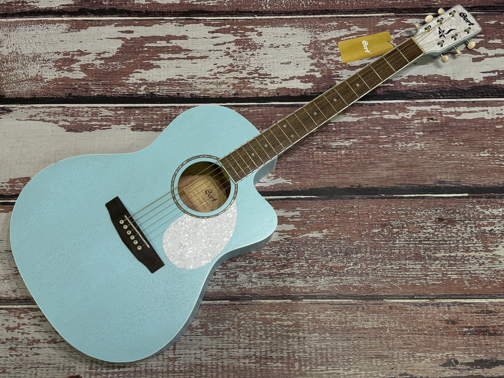 Cort Jade Electro Acosutic - Sky blue – Badlands Guitars Limited